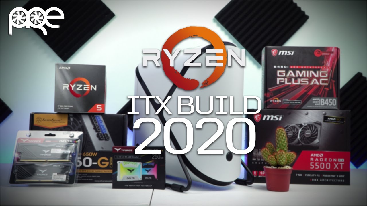 Ryzen ITX Build 2020 - 55K MID TIER GAMING PC! + Giveaway! - YouTube