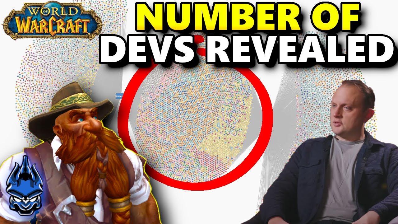 Blizzard Reveals The Number of Devs That Work on WoW In Wild Visual ...