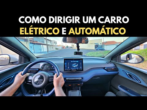 COMO DIRIGIR UM CARRO ELÉTRICO e AUTOMÁTICO | BYD DOLPHIN MINI !!!