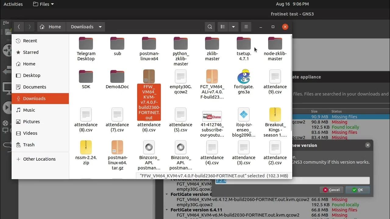 Installing FortiGate Firewall in GNS3 using KVM Image - Step-by-Step Tutorial - YouTube