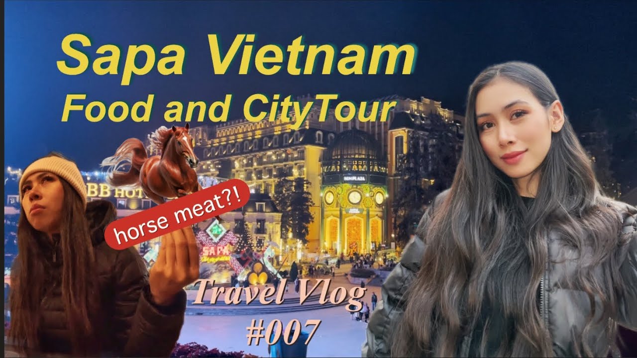 Travel Vlog 007| Visit Sapa Vietnam in December winter | Sapa food tour ...