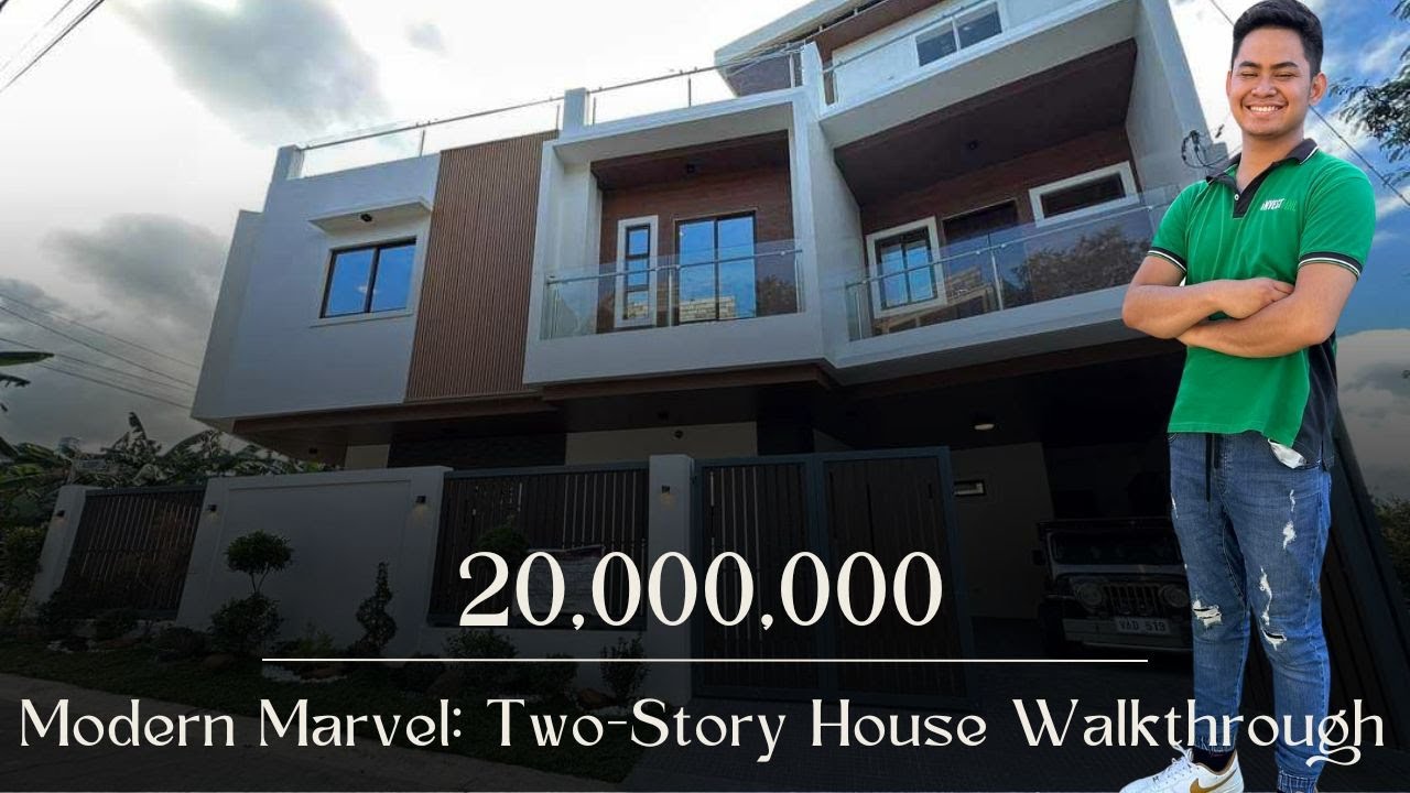 House Tour 48 | Modern Marvel: Two-Story House Walkthrough - YouTube