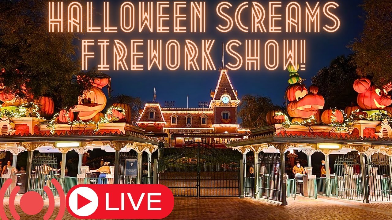 #LIVE DISNEYLAND RESORT- FIRST DAY OF HALLOWEEN/ HALLOWEEN SCREAMS ...