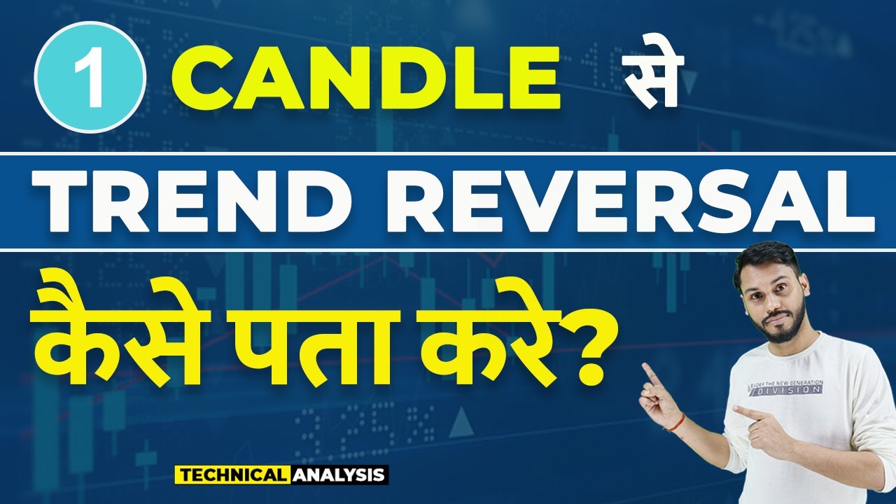 1 CANDLE से TREND REVERSAL कैसे पता करे?| SINGLE CANDLESTICK PATTERN ...