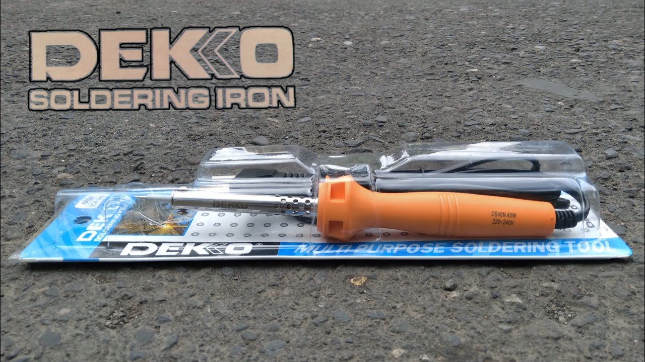 Review solder dekko 40 watt ds40n awas salah pilih - YouTube