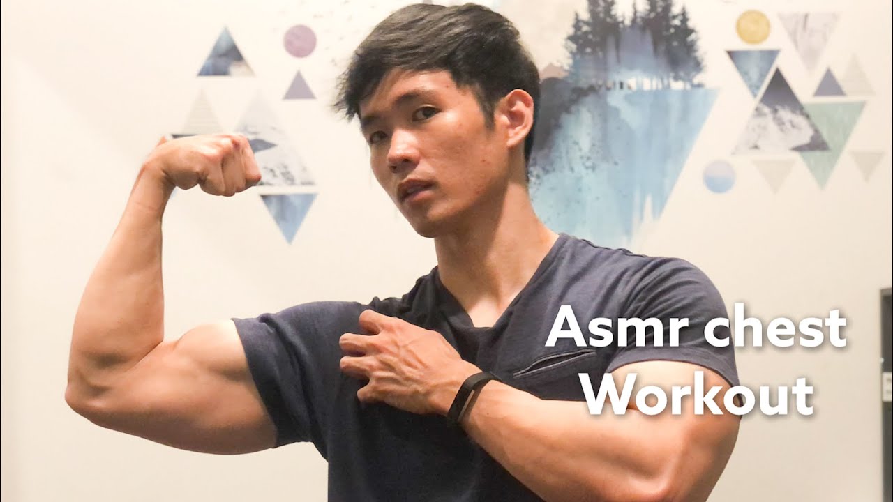 Asmr | chest workout | latihan otot dada - YouTube