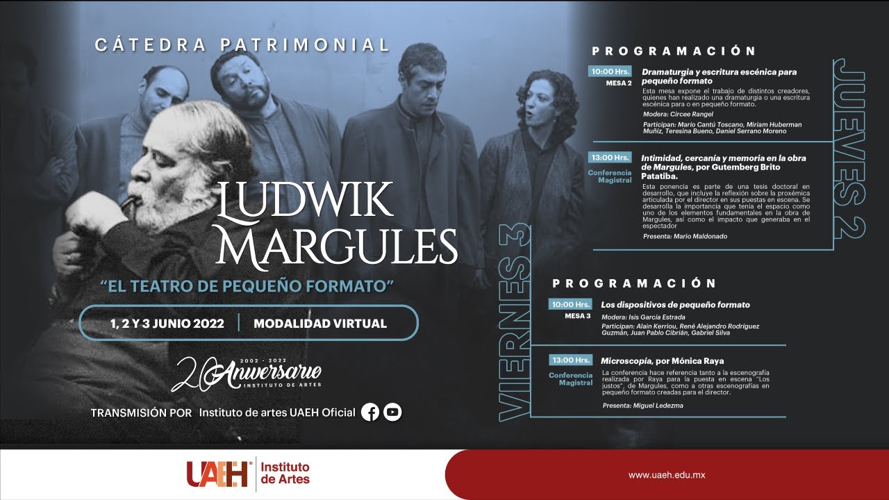 Cátedra Patrimonial Ludwik Margules 2022 Mesa 2 - YouTube