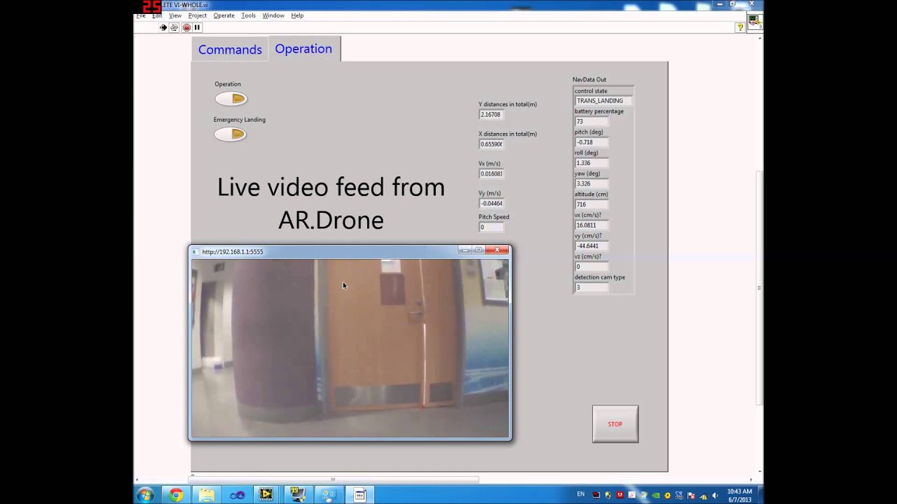 Development of an Autonomous UAV for Indoor Surveillance System with ...