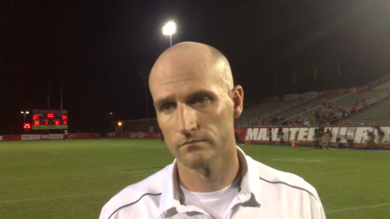Manatee Football Coach John Booth - YouTube