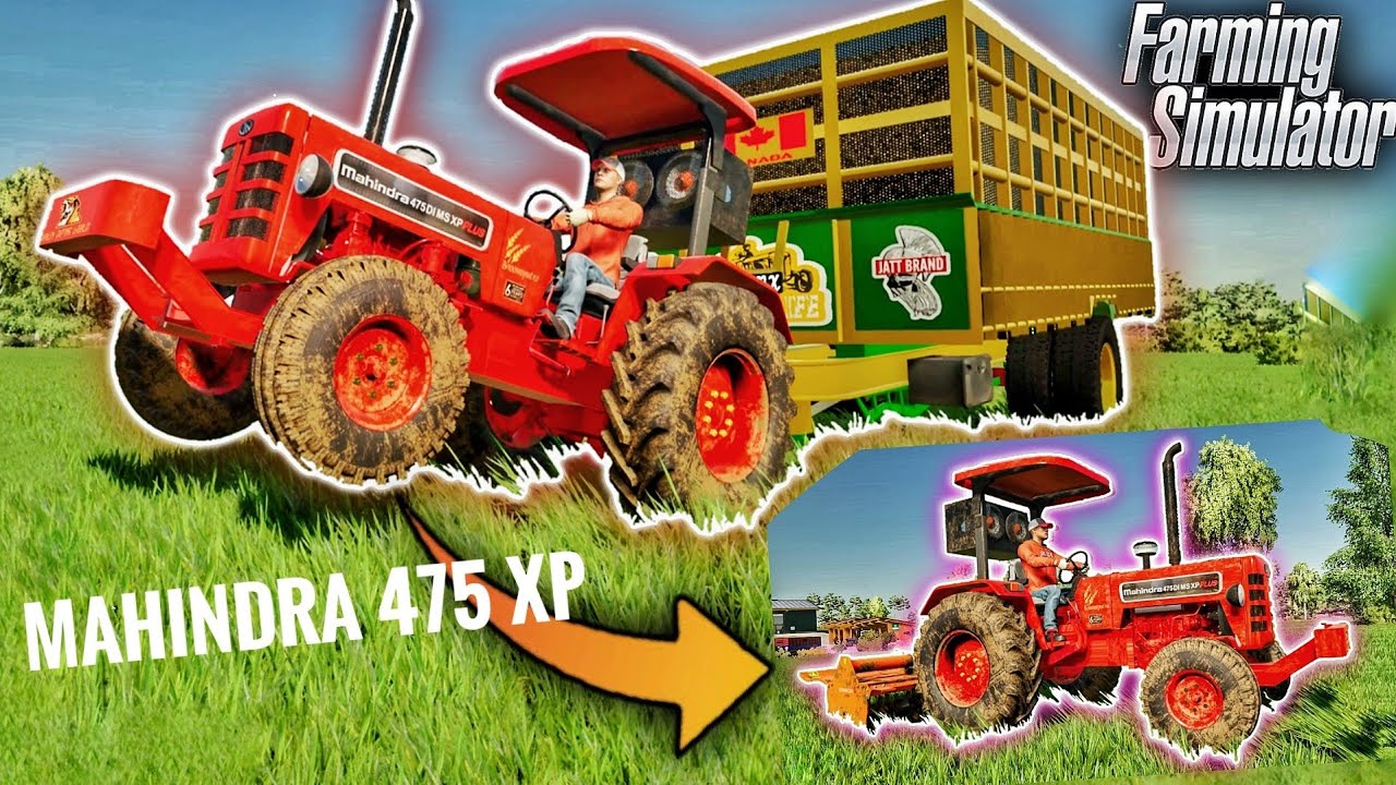 MAHINDRA 475 XP FULL TESTING 😵🥵 | FS 22 mods | Farming simulator 22 ...