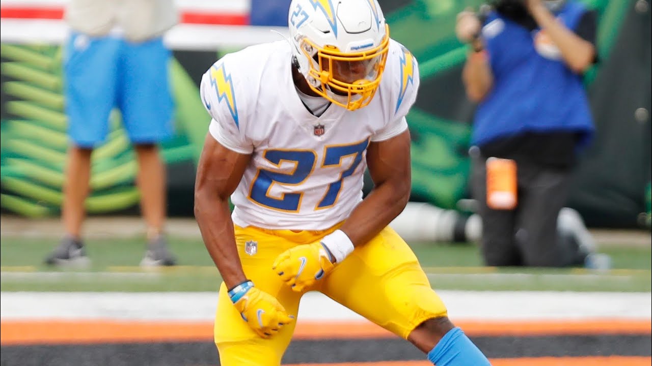 Joshua Kelley Highlights 2020 NFL Season - YouTube