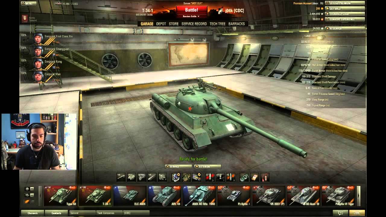 World of Tanks. T43 Caballo de batalla! - YouTube