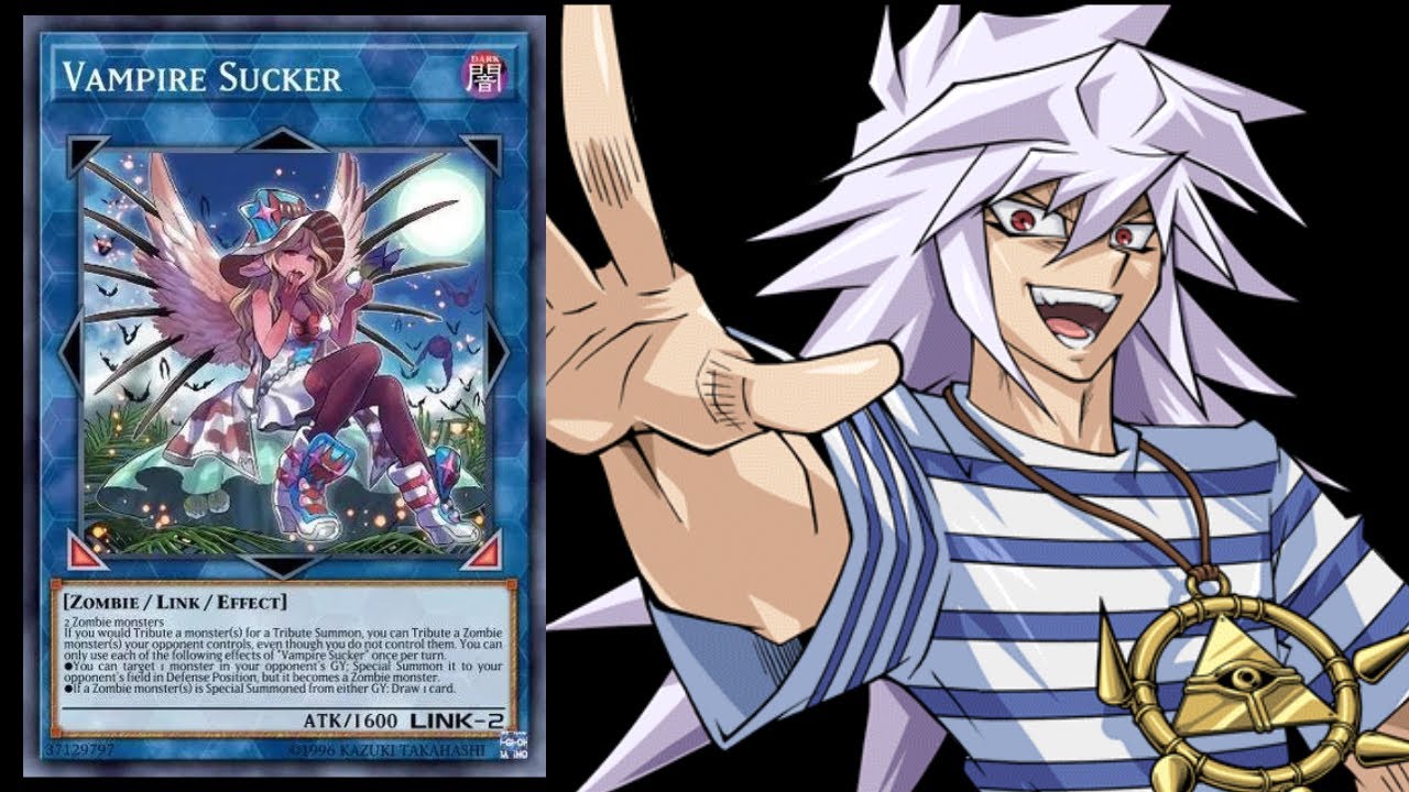 Yu-Gi-Oh! Duel Links - Yami Bakura Link Summons Vampire Sucker! - YouTube