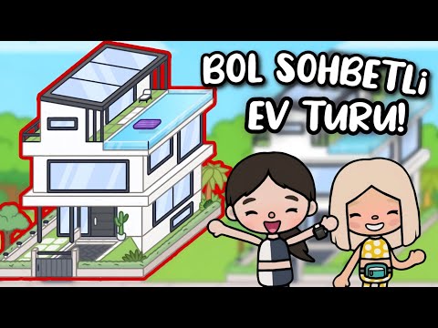 BOL SOHBETLİ MEGASTAR MANSİON EV TURU!🥳🏠/Facetime🫂/ W/@TocaaDaisyy TOCA LİFE WORLD TÜRKÇE