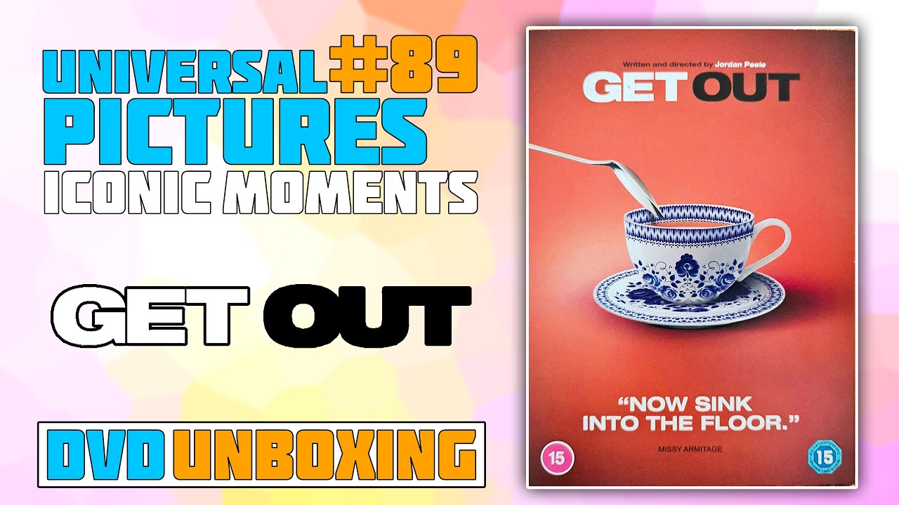 Get Out (Iconic Moments #89) DVD UNBOXING - YouTube