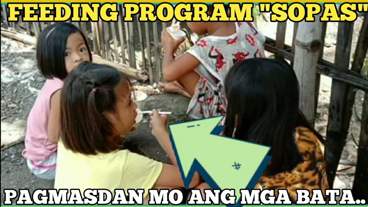 Sarap ng Sopas || Mindoro Feeding Program || JaLyn Charita - YouTube