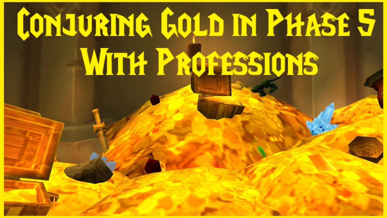 Classic WoW: Conjuring Gold in Phase 5 with Professions - YouTube