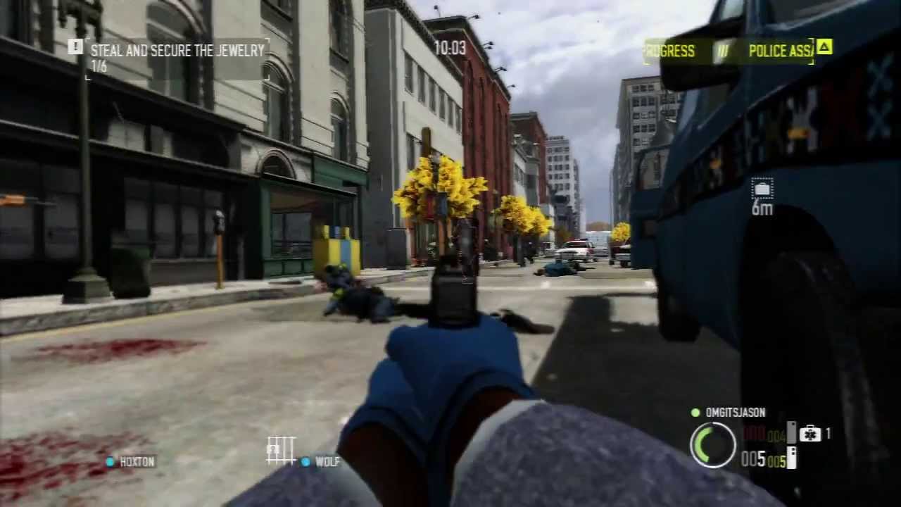 Payday 2 - Bain Jewlery Store: Single Player, Police Assault, SWAT ...
