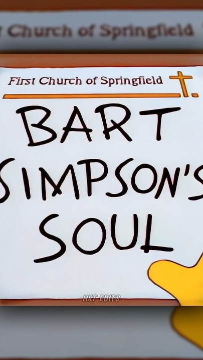 Bart Sells his Soul 😈 #simpsons #soul #shorts #fyp #viralvideo - YouTube