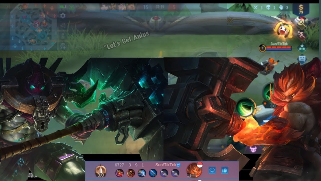 Last Match In Epic - Giant Hammer Terizla Vs Aulus - YouTube