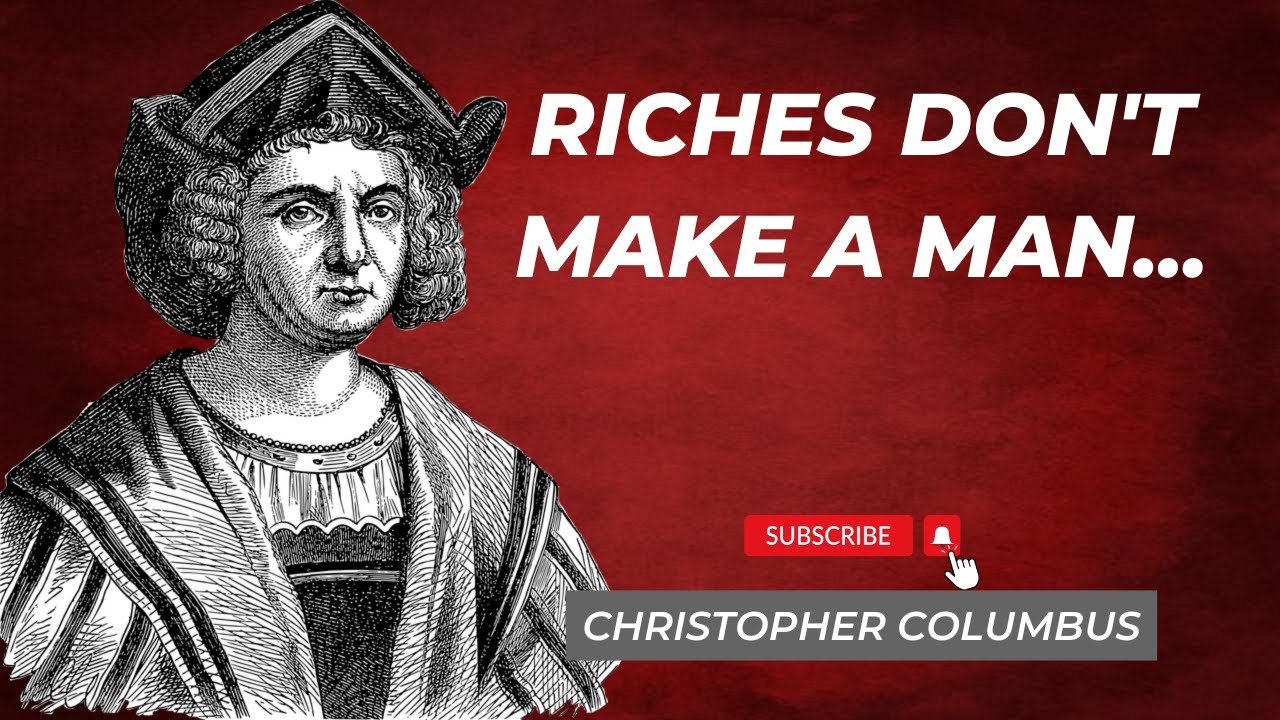 Christopher Columbus Quotes | Inspirational & Motivational | Life ...