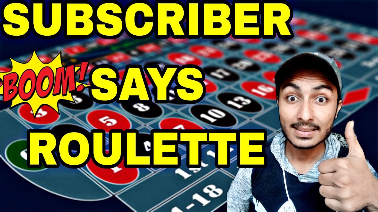 SUBSCRIBER SAYS ROULETTE SYSTEM IS UNBEATABLE SO FAR | ROULETTE WINNING ...