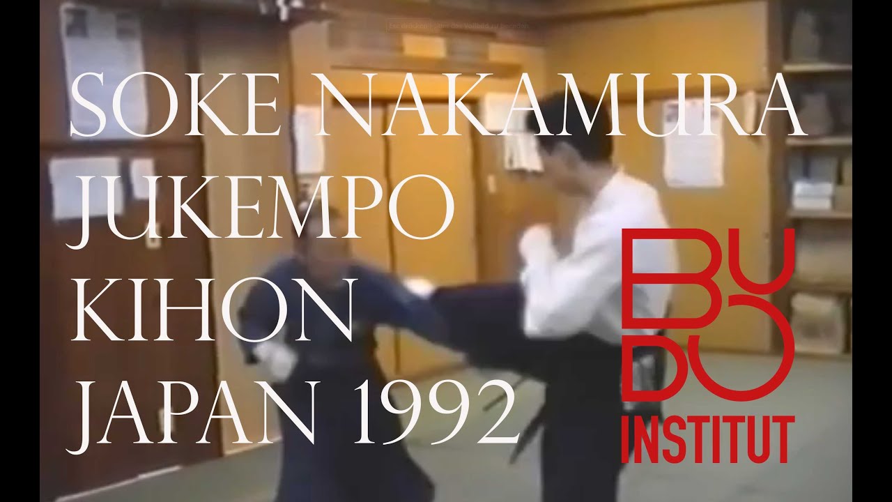 Budo Institut - Soke Nakamura Jukempo Kihon 1980er - Japan - YouTube