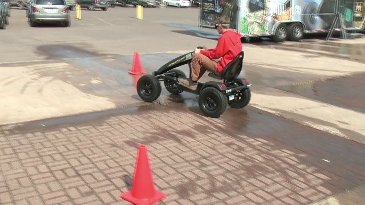 Students learn about distracted driving from U.S. Army - YouTube