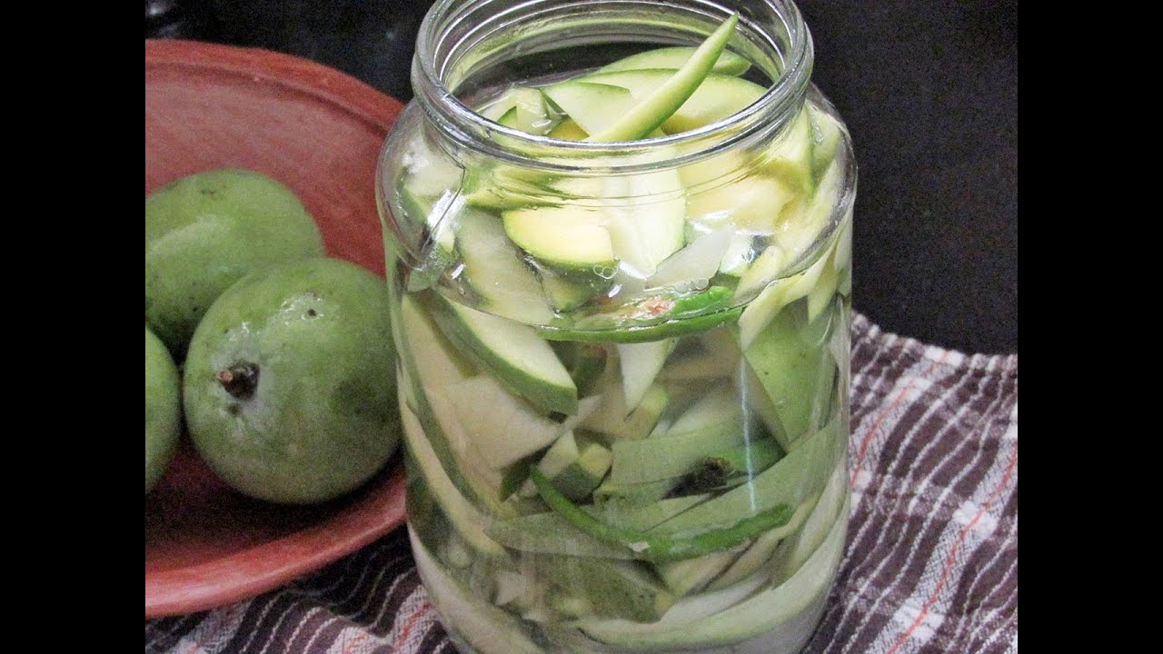 Uppilitta Manga - Salted Mangoes | Nisa Homey - YouTube