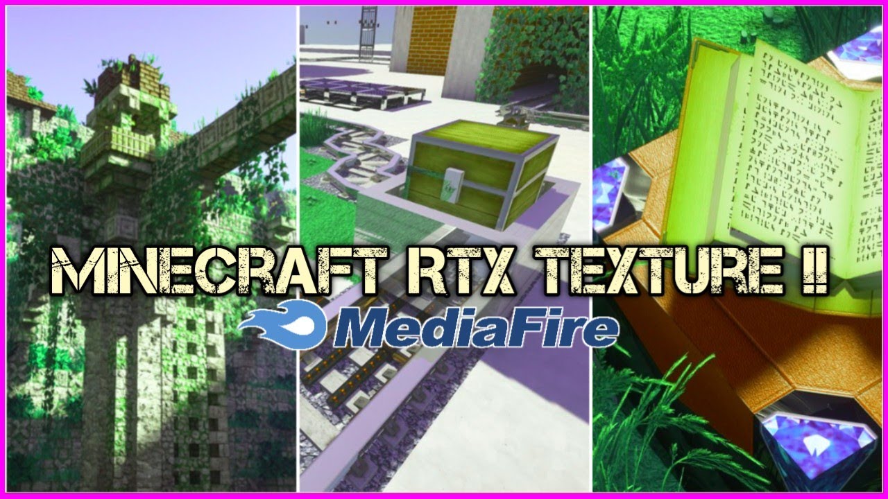 New Rtx Texture Pack Minecraft pe | New Rtx Shader For Minecraft pe ...