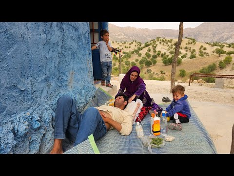 Picking medicinal plants to treat Muhammad's illness