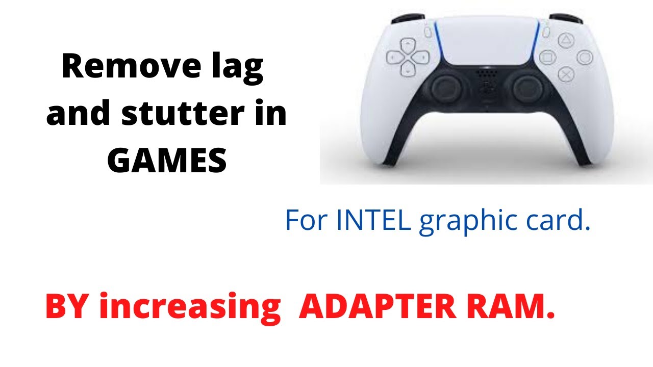 Remove lag and stutter by increasing your adapter ram. - YouTube