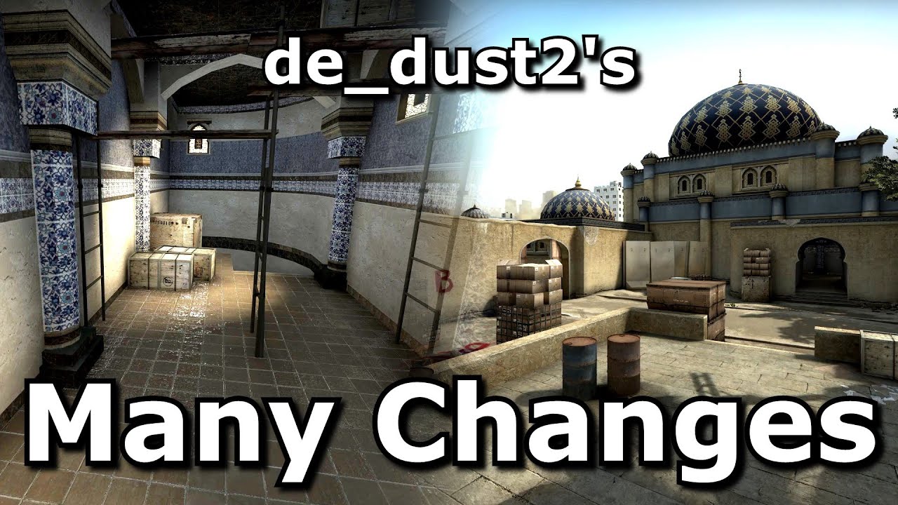 de_dust2's Many Changes - YouTube
