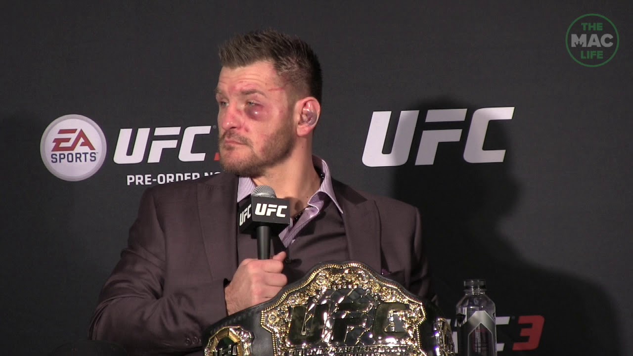 UFC 220 - "It was the Stipe show tonight. I’m the best ever.” Stipe ...