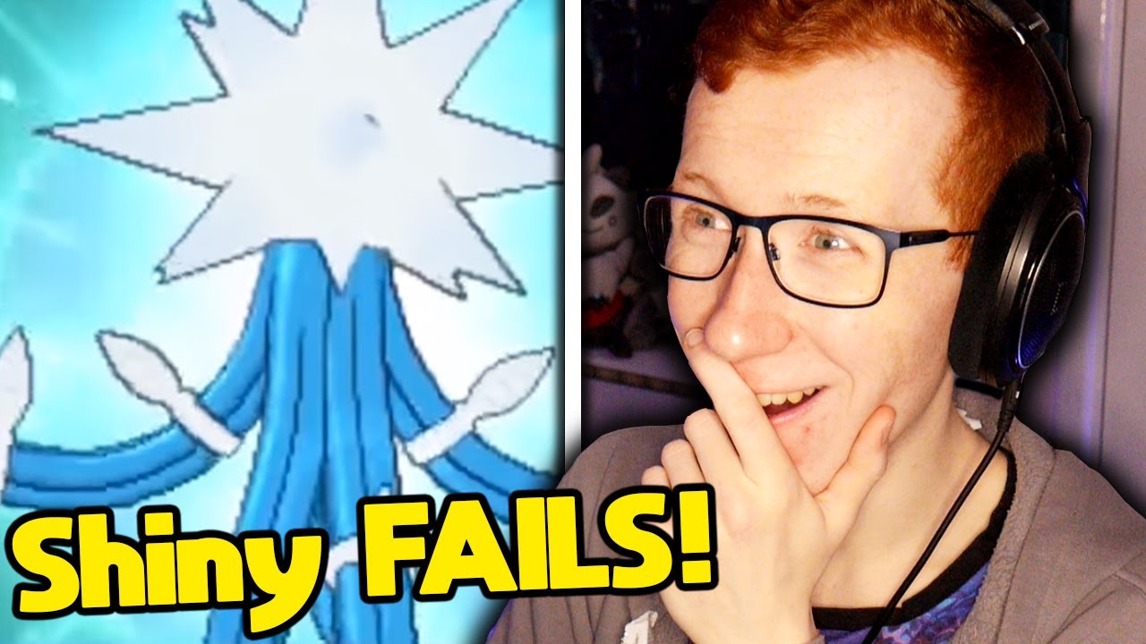 Reacting to MORE Shiny Pokemon FAILS! - YouTube