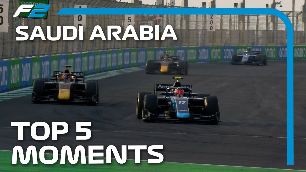 Double Overtake, Jeddah Street Spins And The Top 5 F2 Moments | 2021 ...