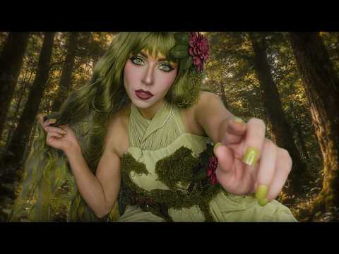 Stay Still...Let Me Heal You 🌿 Forest Nymph ASMR Roleplay