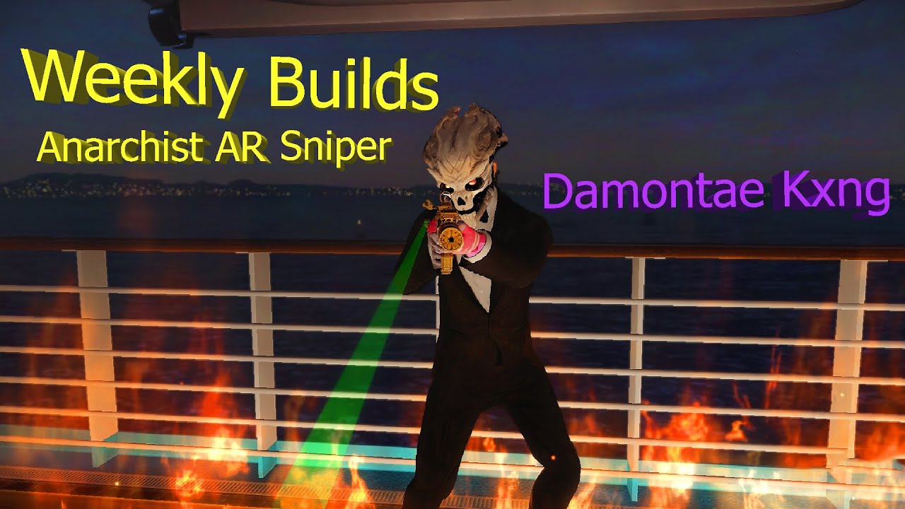 Anarchist AR Sniper Payday 2 Weekly Builds DamontaeKxng - YouTube