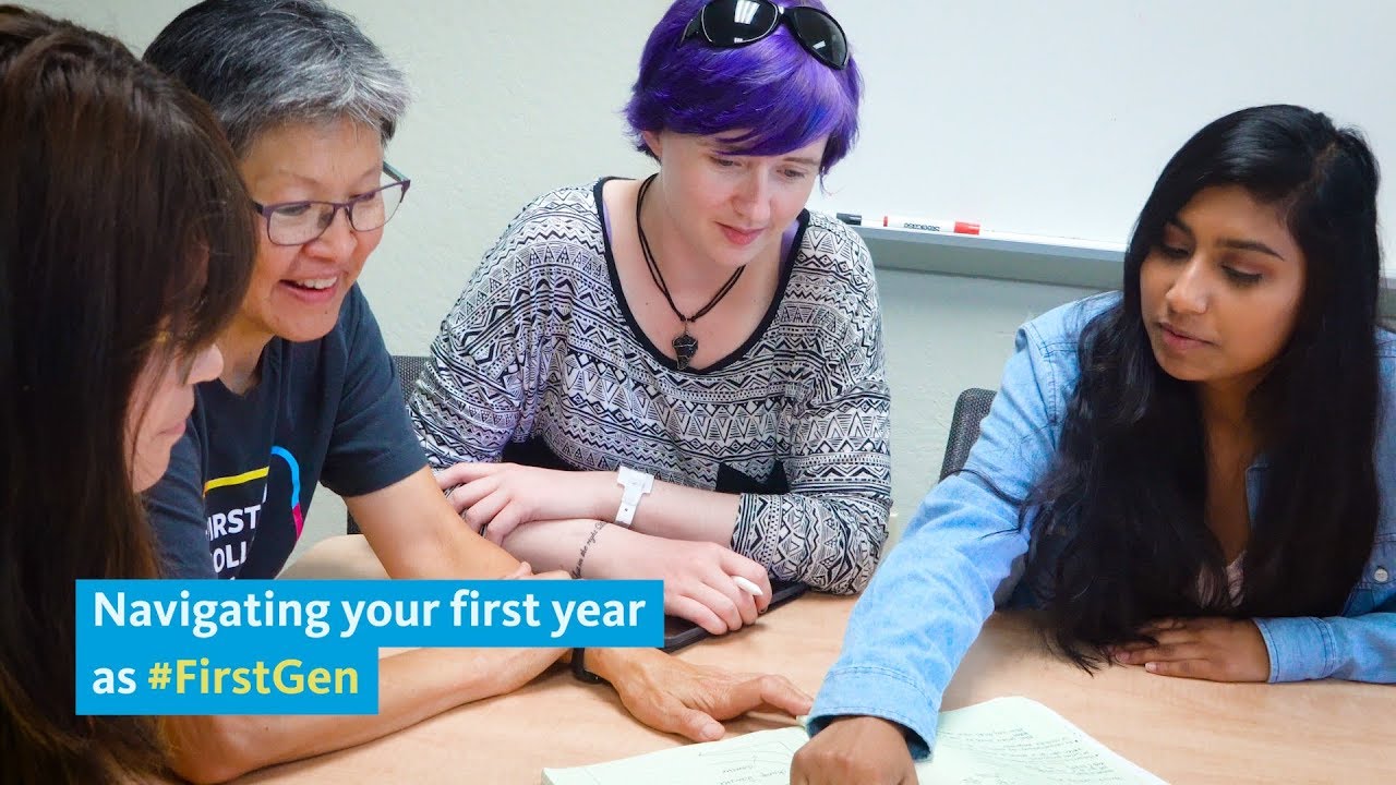 Navigating your first year as a #FirstGen college student - YouTube