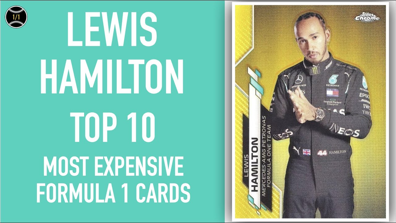 Lewis Hamilton: Top 10 Most Expensive Formula 1 Cards Sold on Ebay (May ...