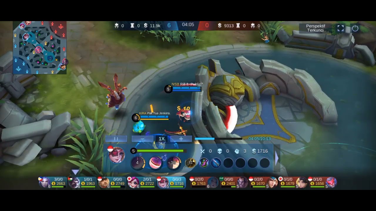 Gameplay-ruby mid Lane+roaming win or lose!!! |MLBB|INDONESIA - YouTube