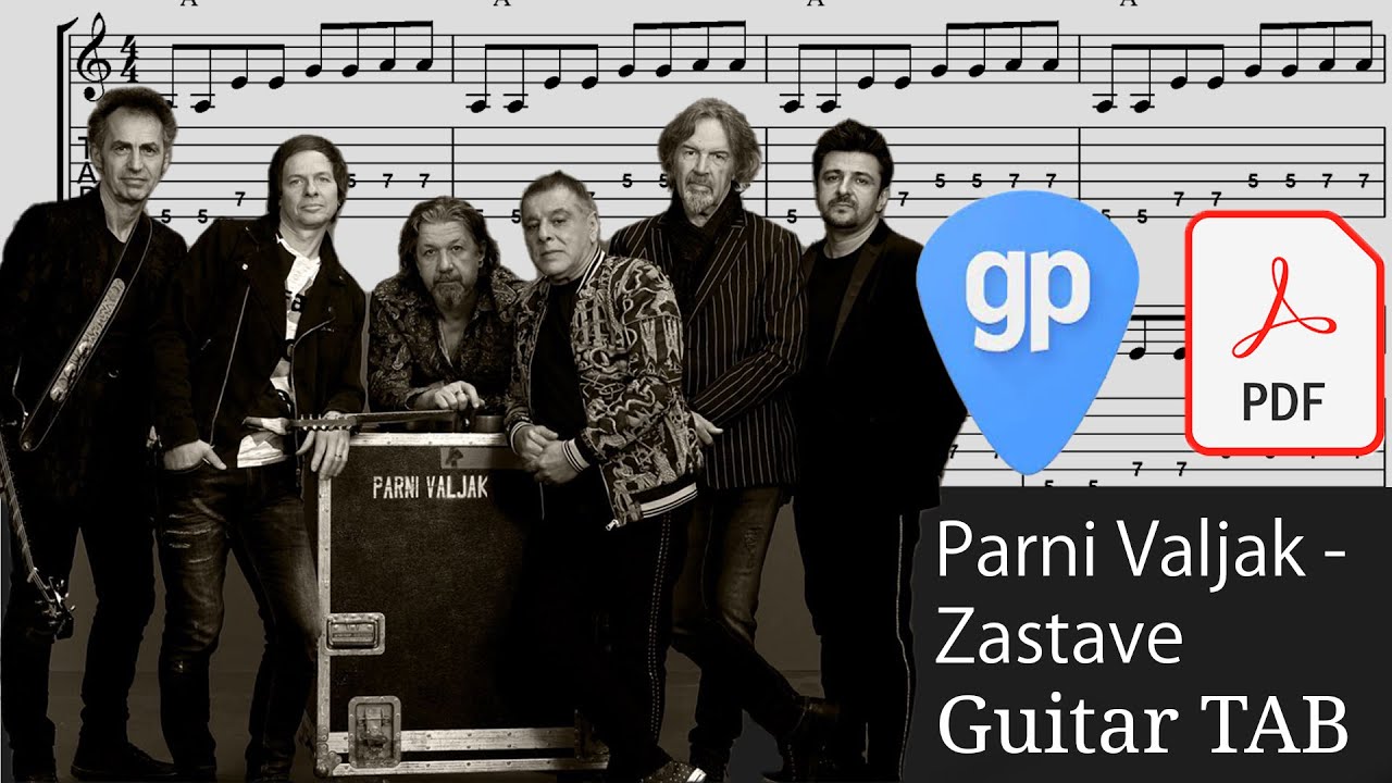 Parni Valjak - Zastave Guitar Tabs [TABS] - YouTube