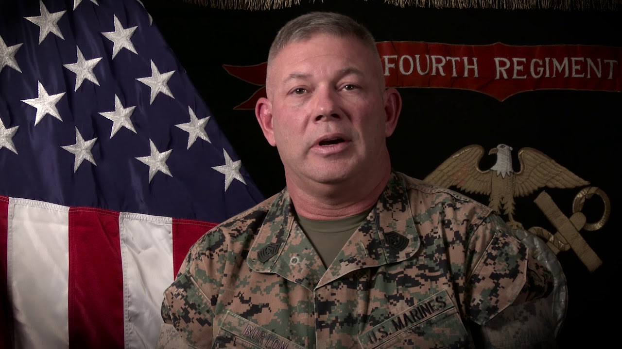 MCCS TV: 2017 Veterans Day Message - SgtMaj Scott Burton - YouTube