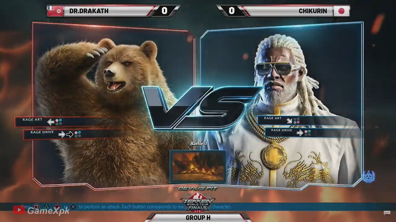 DR DRAKATH vs CHIKURIN (Pool H) LCQ TWT 2022 Final Tekken 7 - YouTube