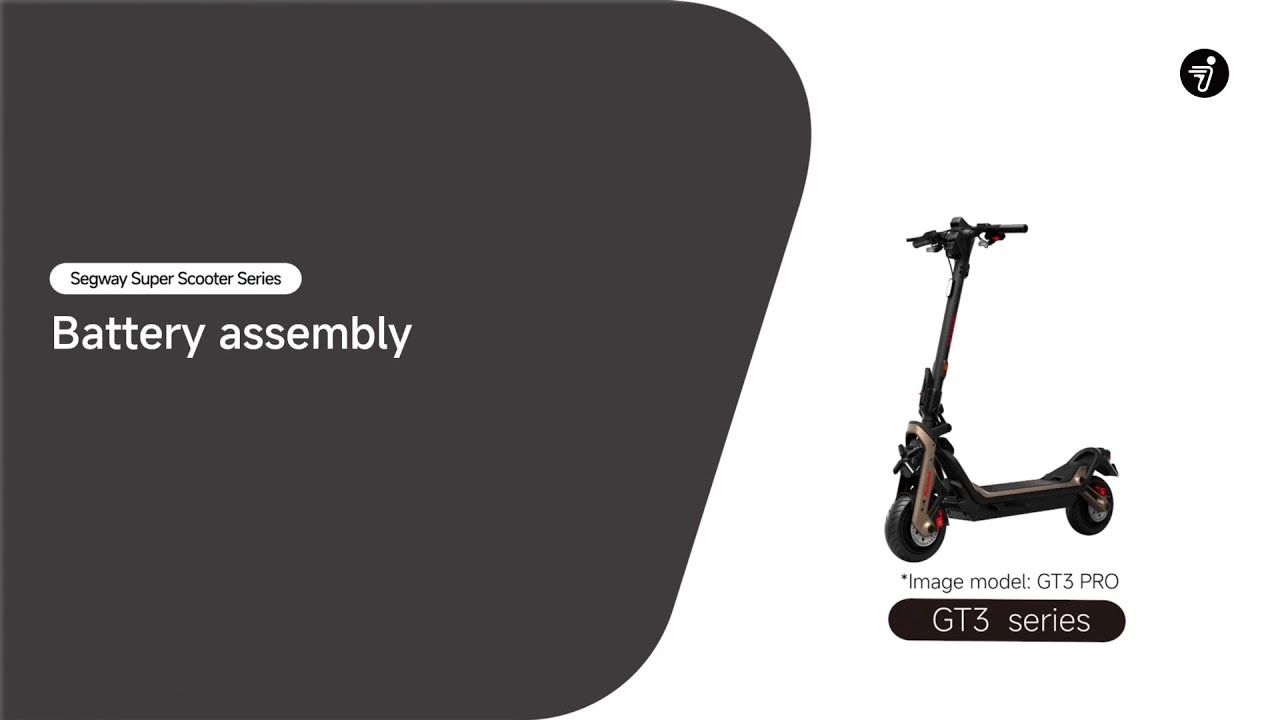 Segway Ninebot XafariSegway SuperScooter GT3 Pro-Battery assembly - YouTube