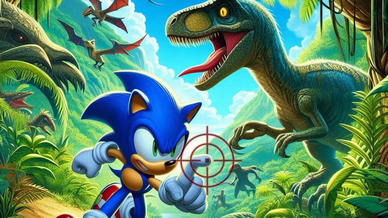 Sonic's Prehistoric Challenge: Can He Survive the Jurassic Jungle ...
