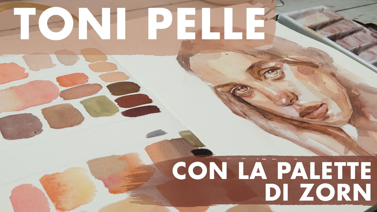 Come mischiare i toni pelle | Palette di Zorn 🎨 - YouTube