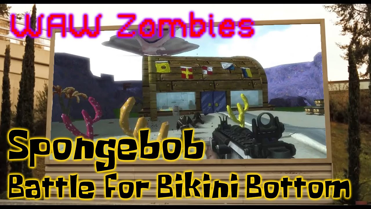 Waw Zombies - Spongebob Battle for Bikini Bottom - YouTube