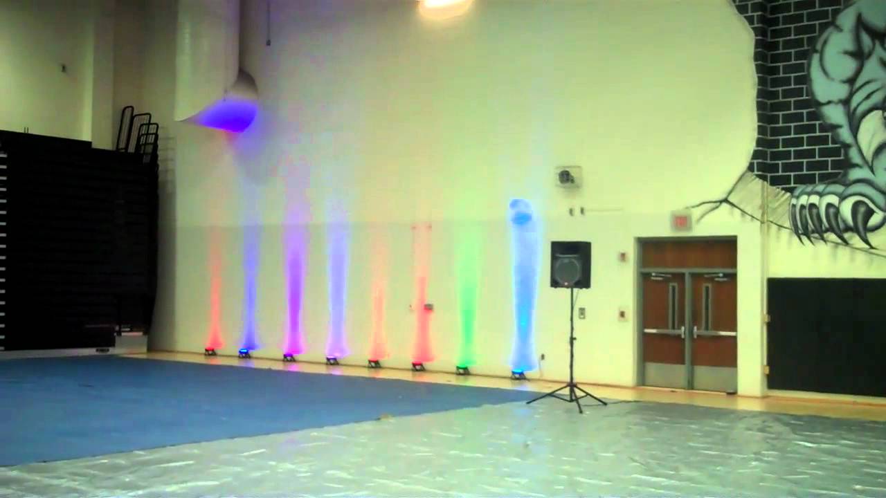 Metro DC DJs - Light Wall and Other Lighting For Homecoming Dance - YouTube