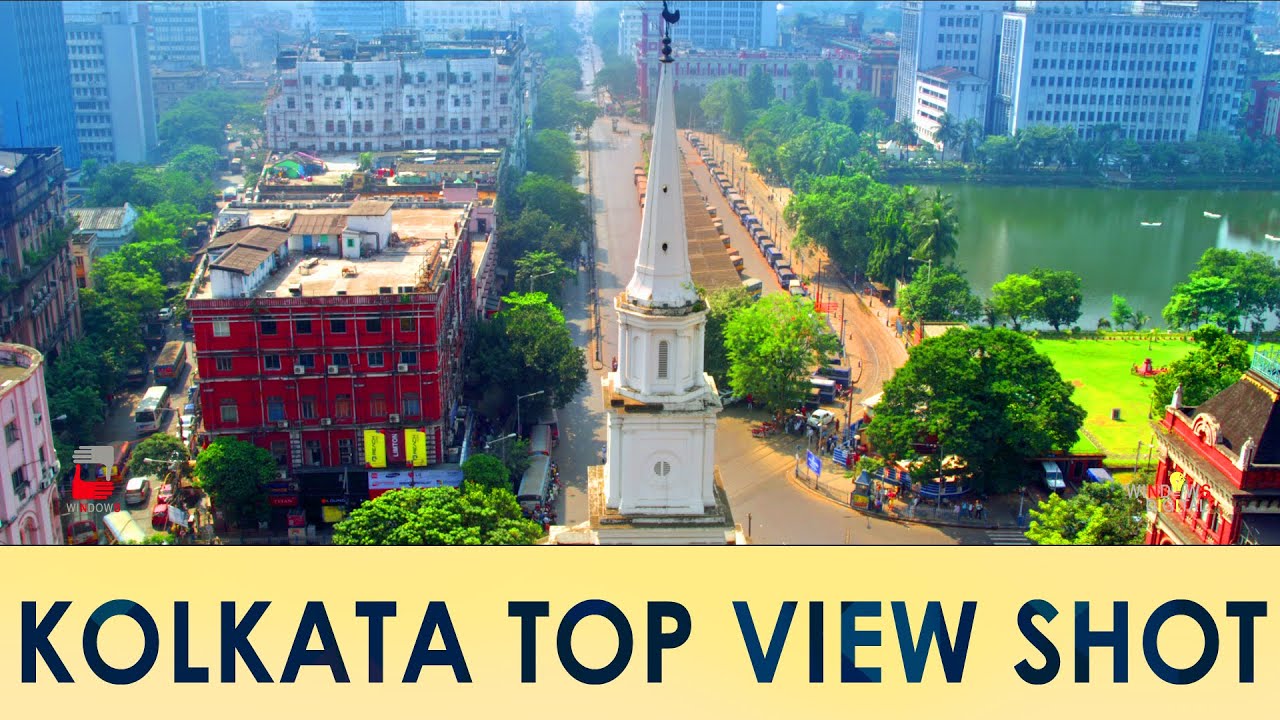 Kolkata Top View | Arial shot | HD | Praktan - YouTube